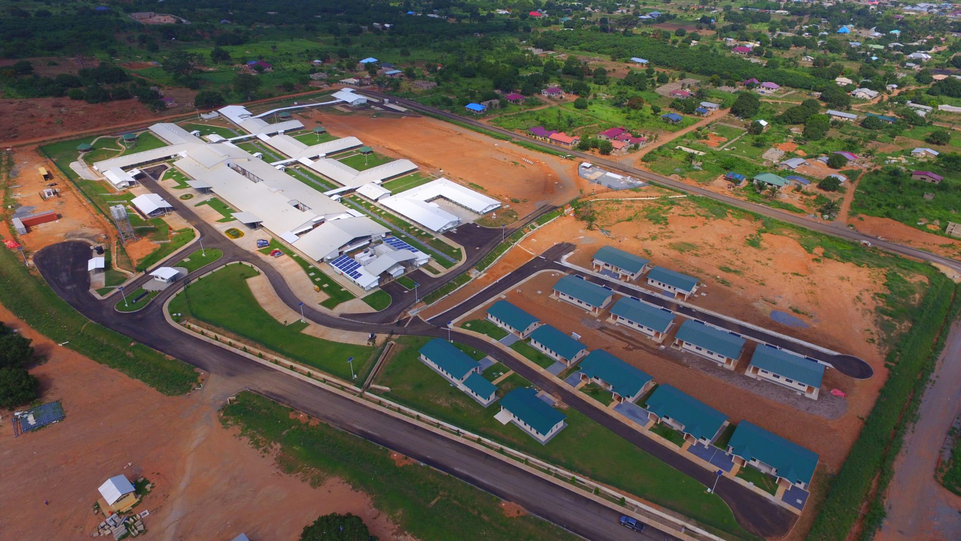 Ghana District Health Programme | Hospital Architecture & Design | tp ...