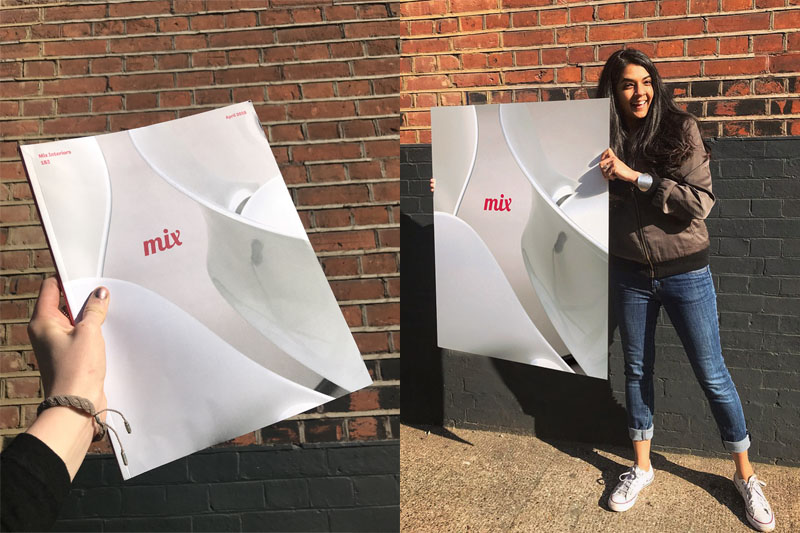 Our design for this month's Mix Interiors magazine logo - TP Bennett