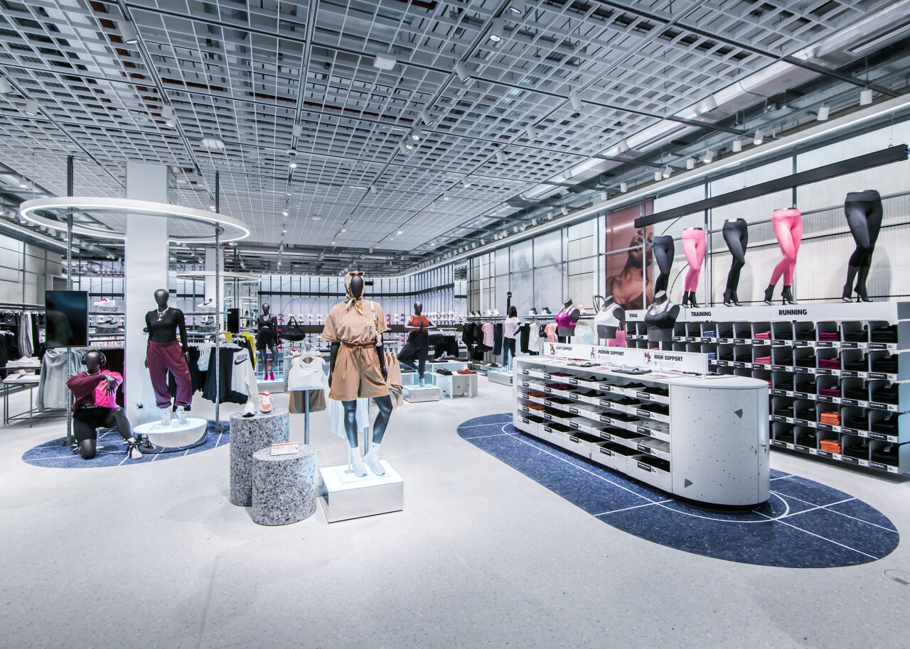 Nike Rise Store Westfield | Retail Design by tp bennett