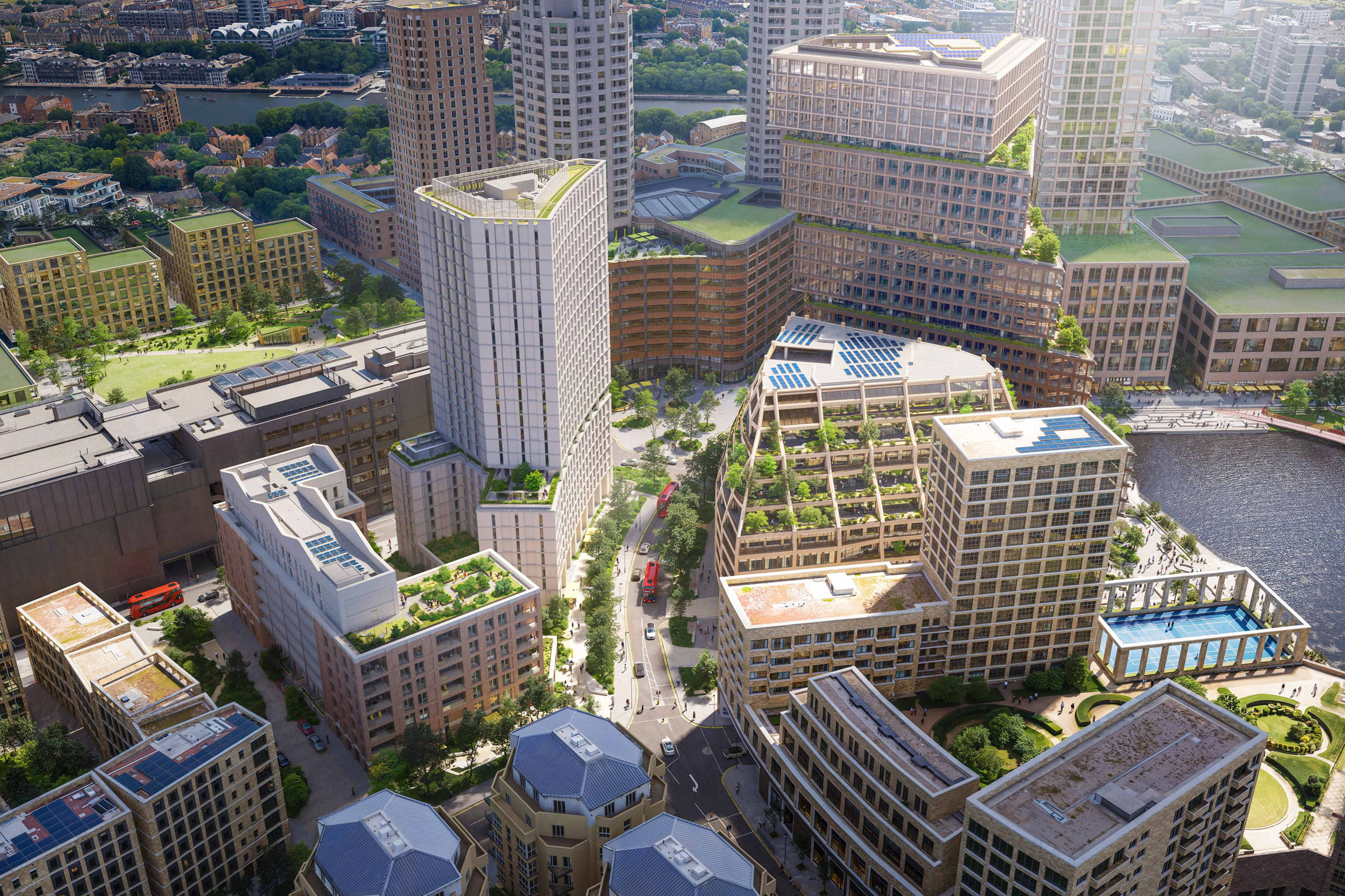 Landmark scheme providing 742 PBSA rooms, 75 affordable homes and a new ...