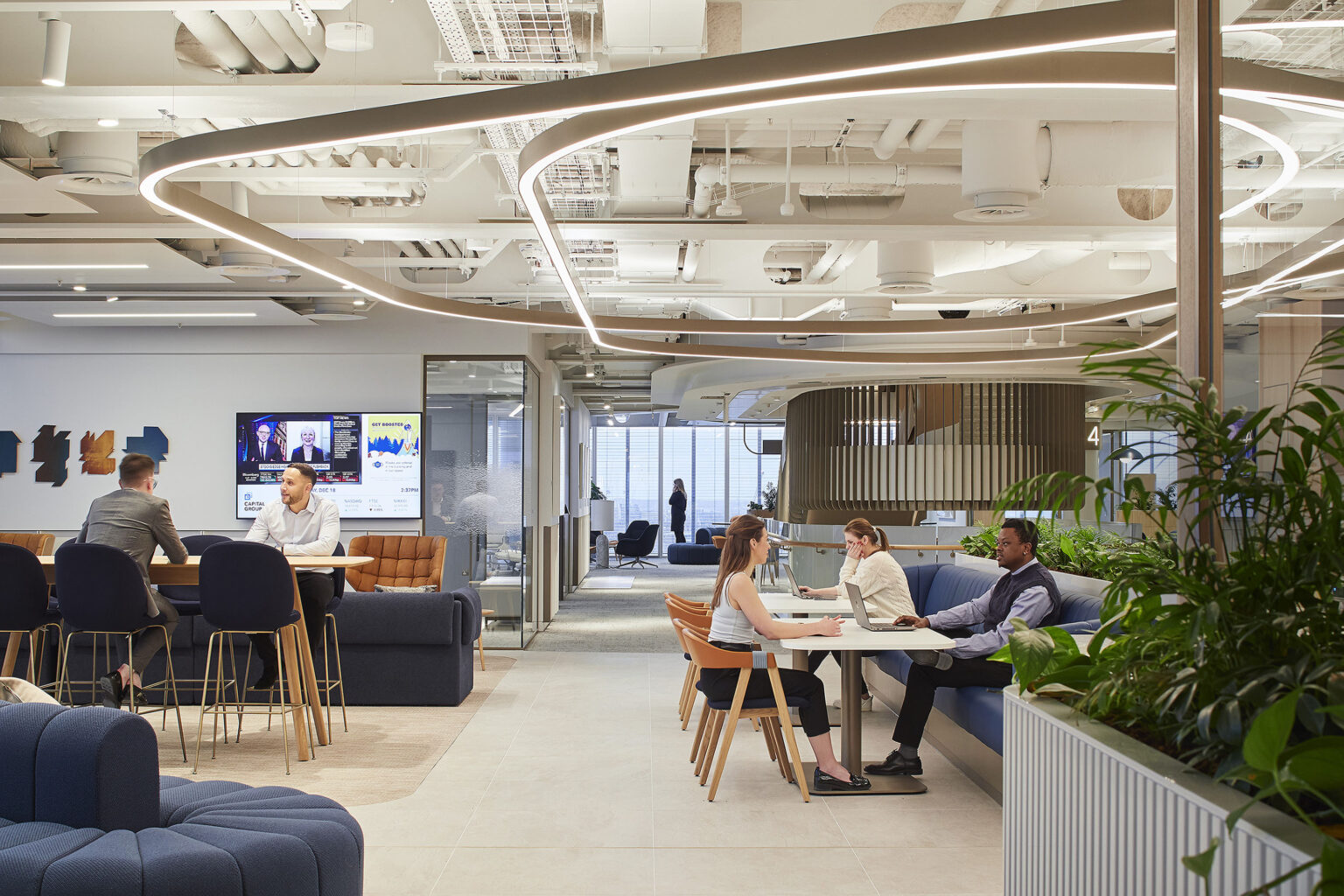 Capital Group, London | Workplace Design | tp bennett